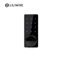 China H08 Bluetooth Smart Door Lock with 5 Unlock Methods, 137×60×12mm Zinc Alloy Construction for 30-60mm Doors for sale