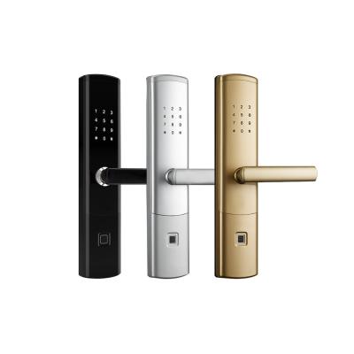 China Digital Fingerprint Cylinder Security Door Lock National Standard Mortise for sale