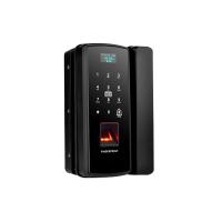 China Plastic Digital Fingerprint OLED Glass Sliding Door Lock with 3000+ Battery Cycles and 6V Power for 10-15mm Doors for sale