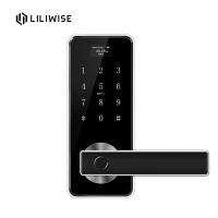 China LILIWISE H10B Smart Fingerprint Door Lock - 300 Data Capacity, 0.1s Recognition, 4 AAA Battery Powered Keyless Entry System for sale