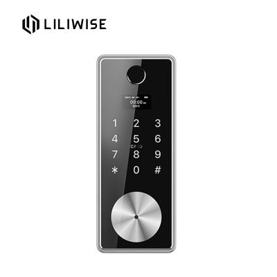 China Automatic Deadbolt Door Lock Fingerprint Keyless Entry Smart Lock 150mm 60mm Zinc Alloy for sale