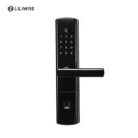 China G03B Smart Card Deadbolt Lock with 6 Unlock Methods, 200 Fingerprint Capacity, 40-120mm Door Fit for sale