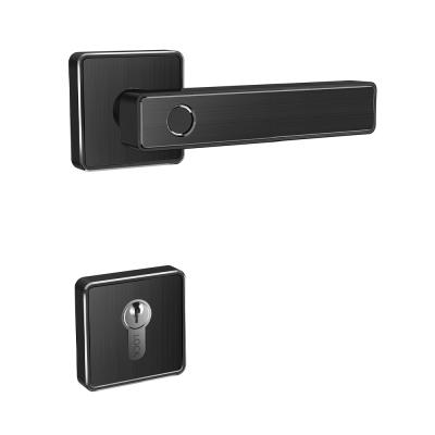 China Smart Split Fingerprint Door Lock N21 WiFi Bluetooth Handle Digital Cylinder 30-75mm for sale