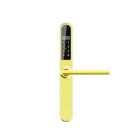 China RFID Card Aluminum Door Lock with C-Class Lock Core - 280×38×25mm Panel Size, 200 User Capacity, 6V Battery Operation for sale