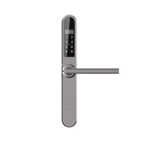 China 38mm Slim Digital Electronic Smart Door Lock with Card, PIN & Key Access - OLED Display & Emergency Power for sale