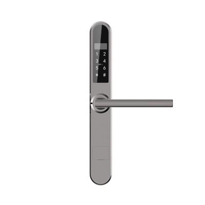 China 38mm Slim Digital Electronic Smart Door Lock with Card, PIN & Key Access - OLED Display & Emergency Power for sale