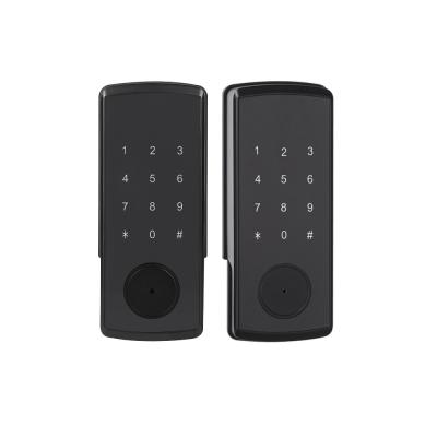 China Smart Electronic Digital RIM Bolt Card Code Door Lock - 158×63×20mm Size, 10,000 Operation Battery Life for sale