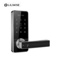 China H11B Smart Door Lock with 6 Unlock Methods - Fingerprint, WiFi App, 300 User Capacity, Zinc Alloy Construction for sale