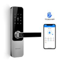 China WiFi Fingerprint Door Lock H31B - 6 Unlock Methods, 270mm Zinc Alloy Handle, 0.1s Recognition for sale