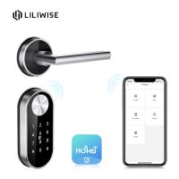 China WiFi Split Hotel Smart Door Lock 125mm x 58mm x 127mm with 4 Unlock Methods and 10,000 Operation Battery Life for sale