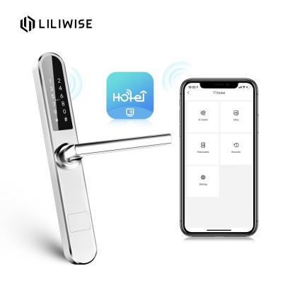 China Intelligent WiFi Bluetooth Hotel RFID Lock 38mm 304 Stainless Steel No System Required for sale