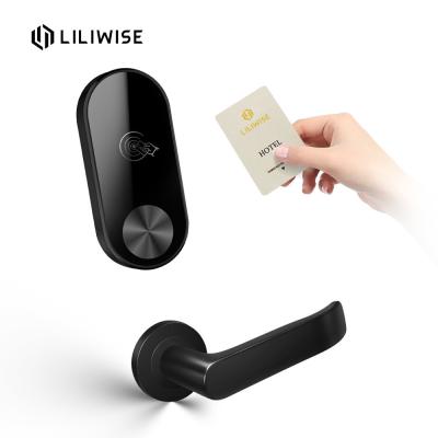 China Hotel Door Lock Key Card Lock Split Type Zinc Alloy RFID 35-80mm Door Thickness for sale
