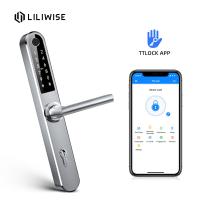 China S31B-C Digital Electric Slide Door Lock 280mm x 38mm with 6 Unlock Methods and FPC Fingerprint Sensor for sale