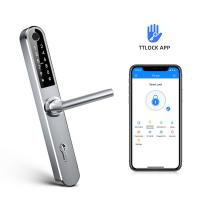 China S31B-C Smart Fingerprint Door Lock 38mm Wide with 6 Unlock Methods and 10,000 Operation Battery Life for sale