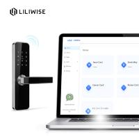 China RFID Card Electric Key Hotel Door Locks System Smart Door Lock for sale