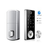 China T11B Smart WiFi Door Lock with Fingerprint & 6 Unlock Methods - 150mm×60mm Zinc Alloy for 30-65mm Doors for sale