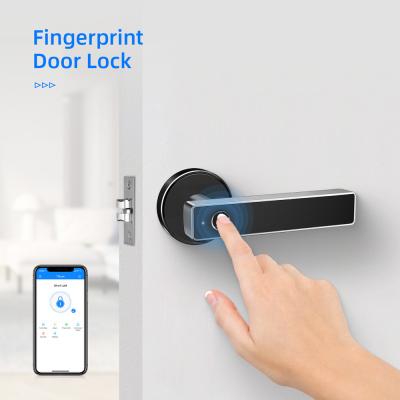 China N20 WiFi Smart Fingerprint Door Lock - 4 Unlock Methods, 10,000 Operations Battery Life, 30-65mm Door Fit for sale