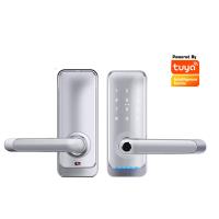 China Biometric Fingerprint Electronic Door Lock with BLE App Digital Code Card 6V for sale