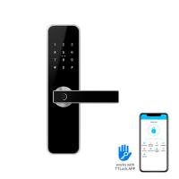 China Smart Rfid Card Handle Electronic Door Locks 19mm for Hotel for sale