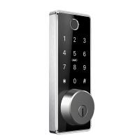 China Compact WiFi Smart Door Lock with PIN Code Unlock 150mm 60mm Zinc Alloy for sale
