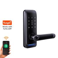 China Security Office Intelligent Keyless Fingerprint Door Lock For Mortise Latchbolt 5072 for sale