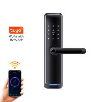 China ROSH Electronic Deadbolt Lock WiFi Keyless Remote Control Replaceable Cylinder 6V for sale