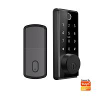 China Compact WiFi Smart Door Lock for Airbnb with Fingerprint and APP Access 6V for sale
