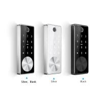 China Digital Automatic Apartment Electronic Door Locks 60mm Thick Zinc Alloy for sale