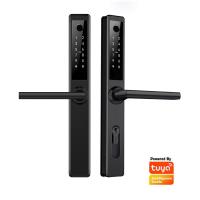 China Fireproof Aluminum Door Lock With Fingerprint Access for sale