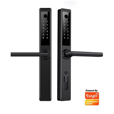 China Fireproof Aluminum Door Lock With Fingerprint Access for sale