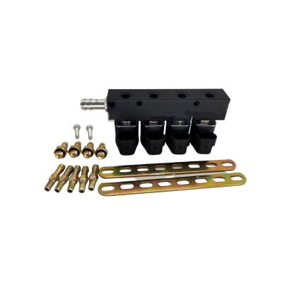 China 3 Ohm LN-LIG1S LPG CNG Rail Injector For 4 Cylinder Automotive GPL GNV Conversion Kit for sale