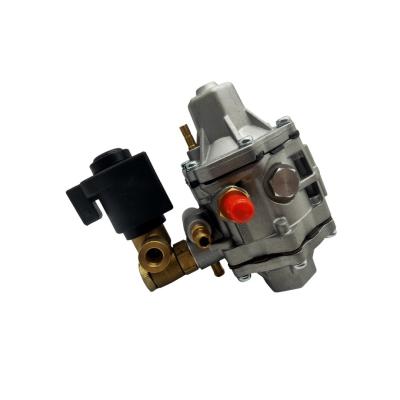 China CNG Pressure Regulator For High Pressure Solenoid Valve Silver And Black Reducer for sale