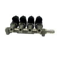 China LN-LIG1 Black LPG CNG Multi Cylinder Injector Rail For 3 Ohm High Speed Car for sale
