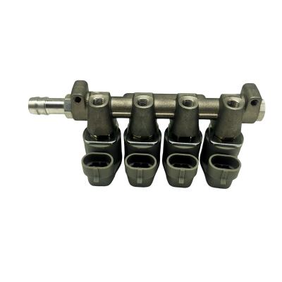 China Grey 2 Ohm LN-LIG1 LPG CNG Injector Rail For 4 Cylinder Automotive Injectors for sale