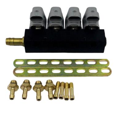 China Grey Injector Rail LN-LIG1S For 167HZ 2 Ohm LPG CNG Sequential System for sale