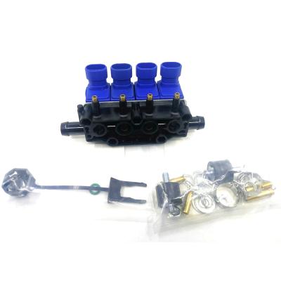 China 167HZ 2 Ohm / 3Ohm Autogas Autogaz LOMVL Style For CNG And LPG Rail Injector for sale