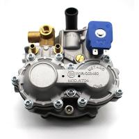 China Small Coil Alloy Blue And Silver CNG Pressure Regulator for Single Point Conversion System for sale