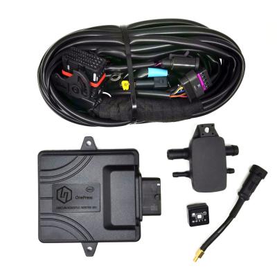 China OnePress CNG LPG Conversion Kit with 141*122*148 Dimensions for Below 3500cc Engines Featuring Single Point Injection for sale