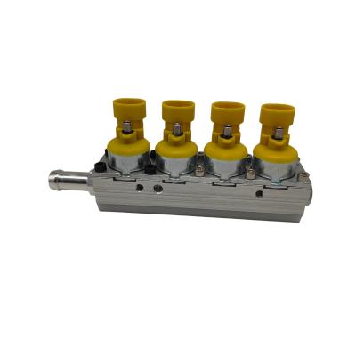 China 12V CNG Injector Rails for Enhanced Engine Performance in LPG and CNG Vehicles for sale