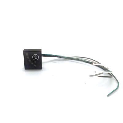 China Square Car ECU CNG LPG Petrol Changeover Switch Black ISO9001 for sale