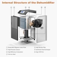 China 150L/D Hot Sale Dehumidifier Thailand Air Metal Commercial Dehumidifierl Portable Air Dryer Industrial Dehumidifier for Hotels for sale