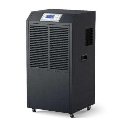 China 90L/D Low Temperature Resistant  Easy Move Big Wheels Professional Factory Warehouse Growroom Industrial Dehumidifier for sale