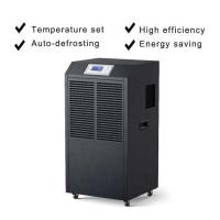 China 90L/D Low Temperature Resistant  Easy Move Big Wheels Professional Factory Warehouse Growroom Industrial Dehumidifier for sale