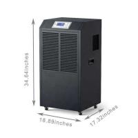 China 90L/D Low Temperature Resistant  Easy Move Big Wheels Professional Factory Warehouse Growroom Industrial Dehumidifier for sale