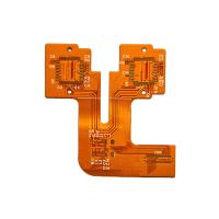 China Polyimide pcb flexible circuit board immersion gold thickness 0.1mm fpc for sale