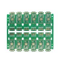 China Min Hole Size 0.2mm and 2L Layer PCB Assembly with Flying Probe Test for sale