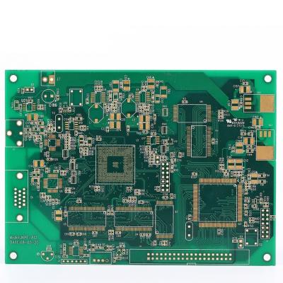 China White Silkscreen Color Logic Board PCB Featuring FR-4 Base Material Suitable for High Frequency Circuits and Complex Layouts for sale