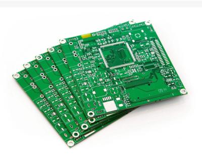 China HASL Lead-Free Surface Finish Main Mother Board PCB with Gold Platting and Solder Mask Colors Green Black White Red Blue Yellow for sale