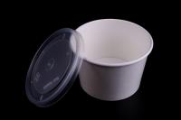 China Disposable Single Wall Kraft Paper Soup Noodle Bowl Cup 8oz to 32oz with Lid for sale