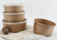 China Kraft Paper Soup Bowl 8oz 12oz 16oz Disposable Hot Soup Bowl with Paper Lid for sale